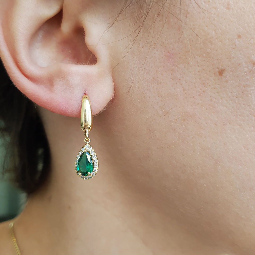 עגילים תלויים שולמית - Fermond Jewelry – פרמונד תכשיטים