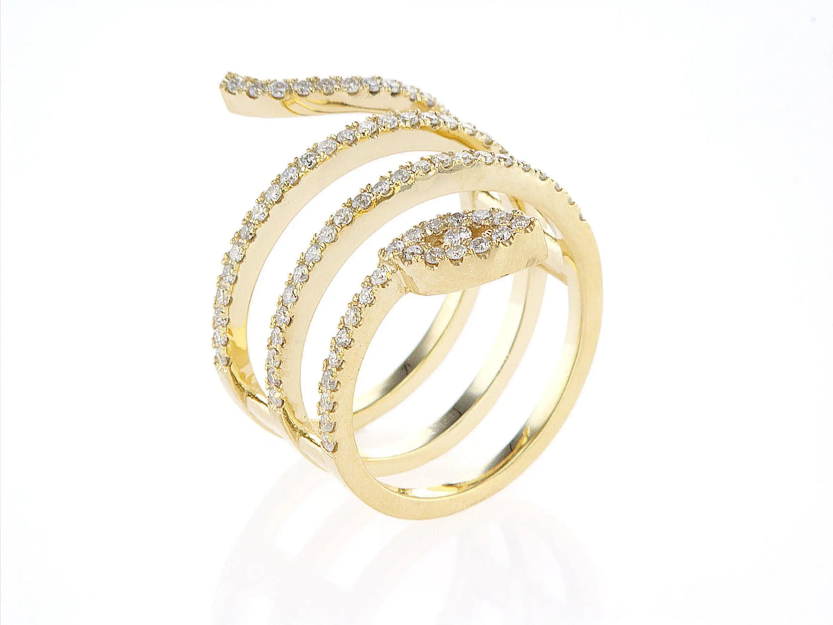 טבעת מעוצבת רביד - Fermond Jewelry