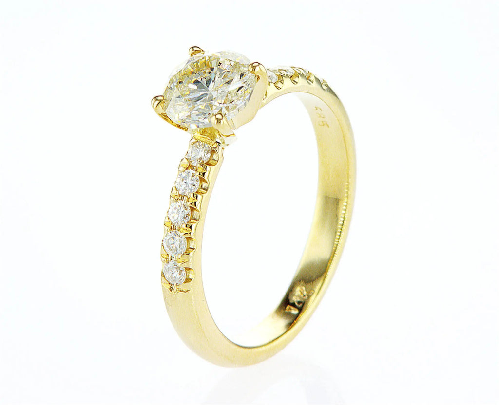 טבעת אירוסין נחליאלי - Fermond Jewelry – פרמונד תכשיטים