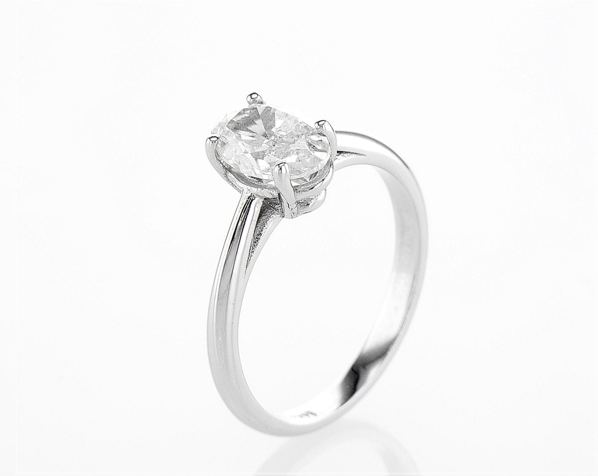 טבעת אירוסין עם יהלום טבעי במרכז אביטל - פרמונד תכשיטים – Fermond Jewelry