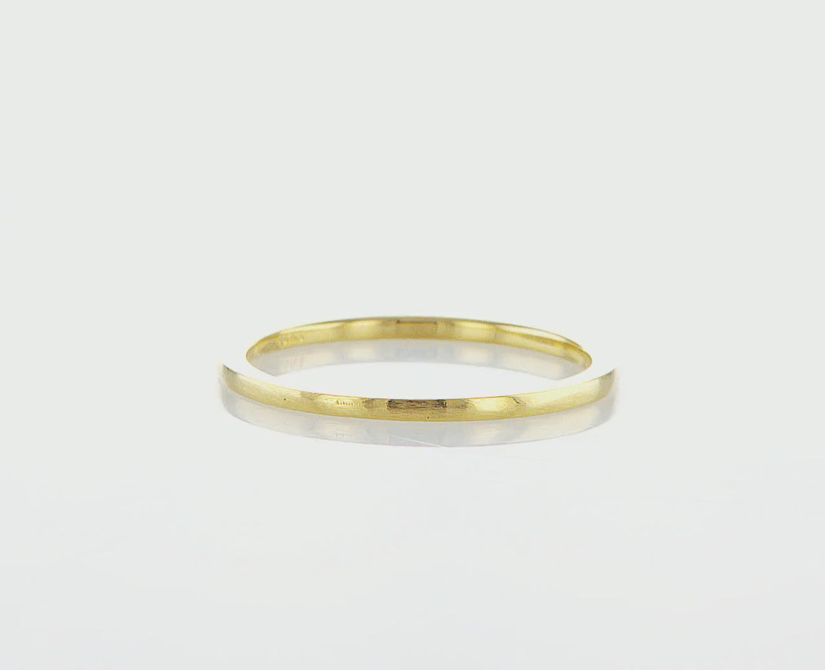 טבעת נישואין בקעה - Fermond Jewelry – פרמונד תכשיטים