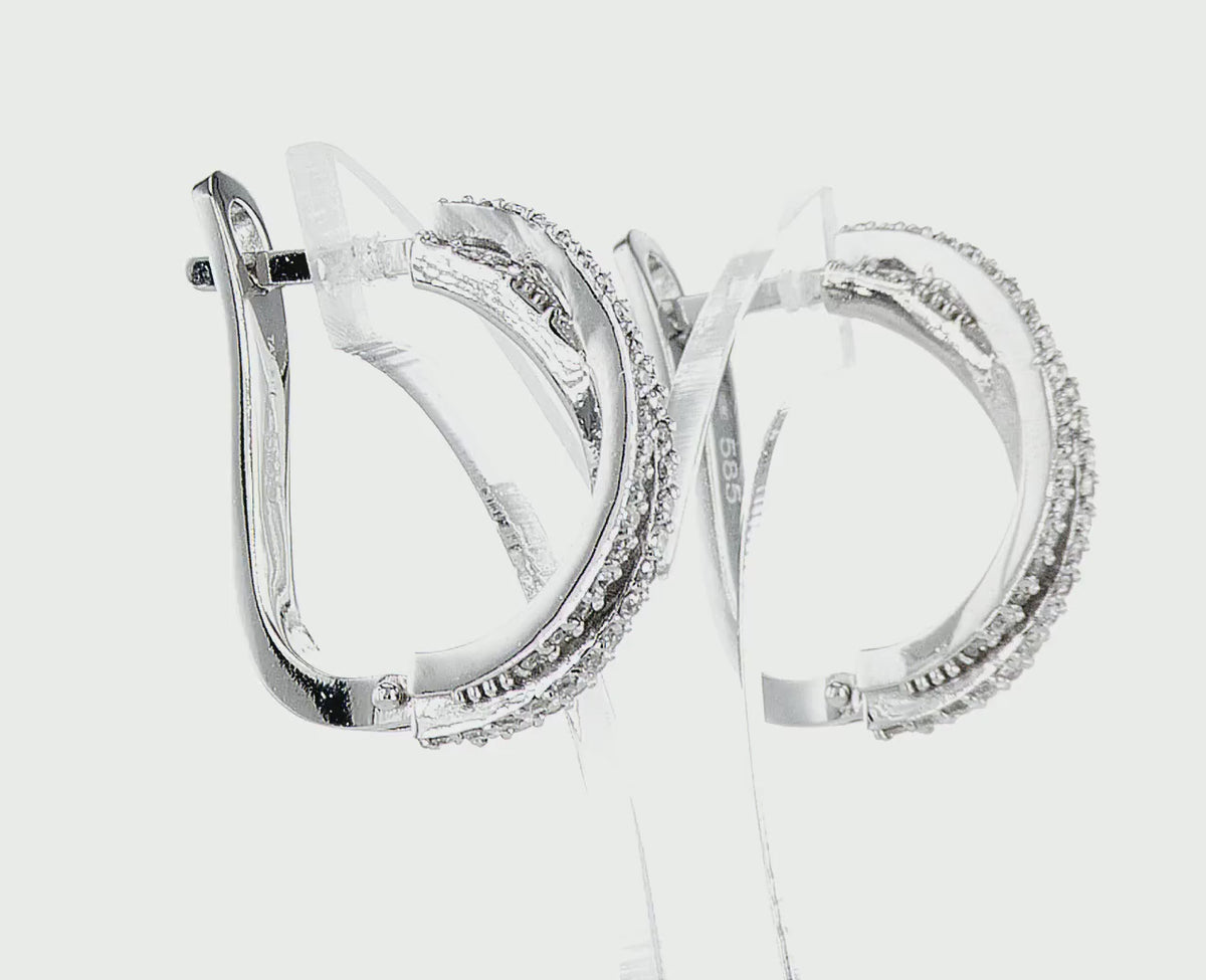 עגילי חצב - Fermond Jewelry – פרמונד תכשיטים